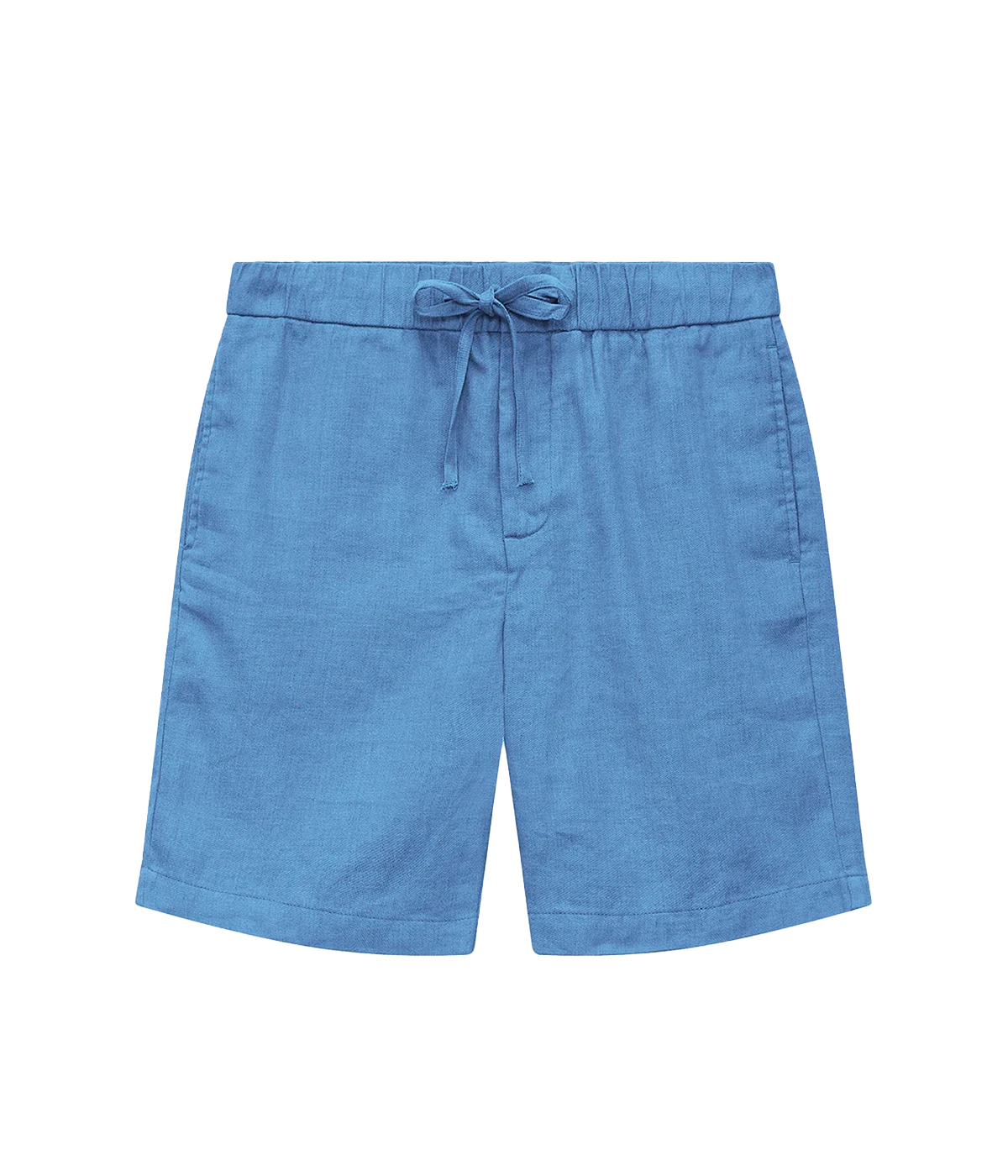 Felipe Linen Shorts in Chateau Blue