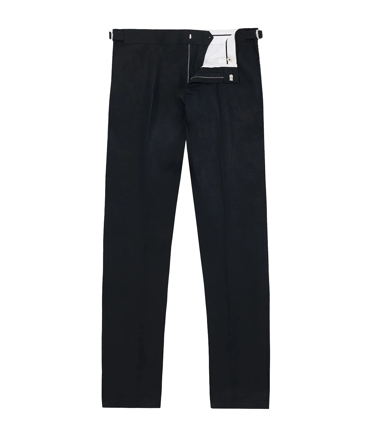 Griffon Italian Linen Trouser in Night Iris